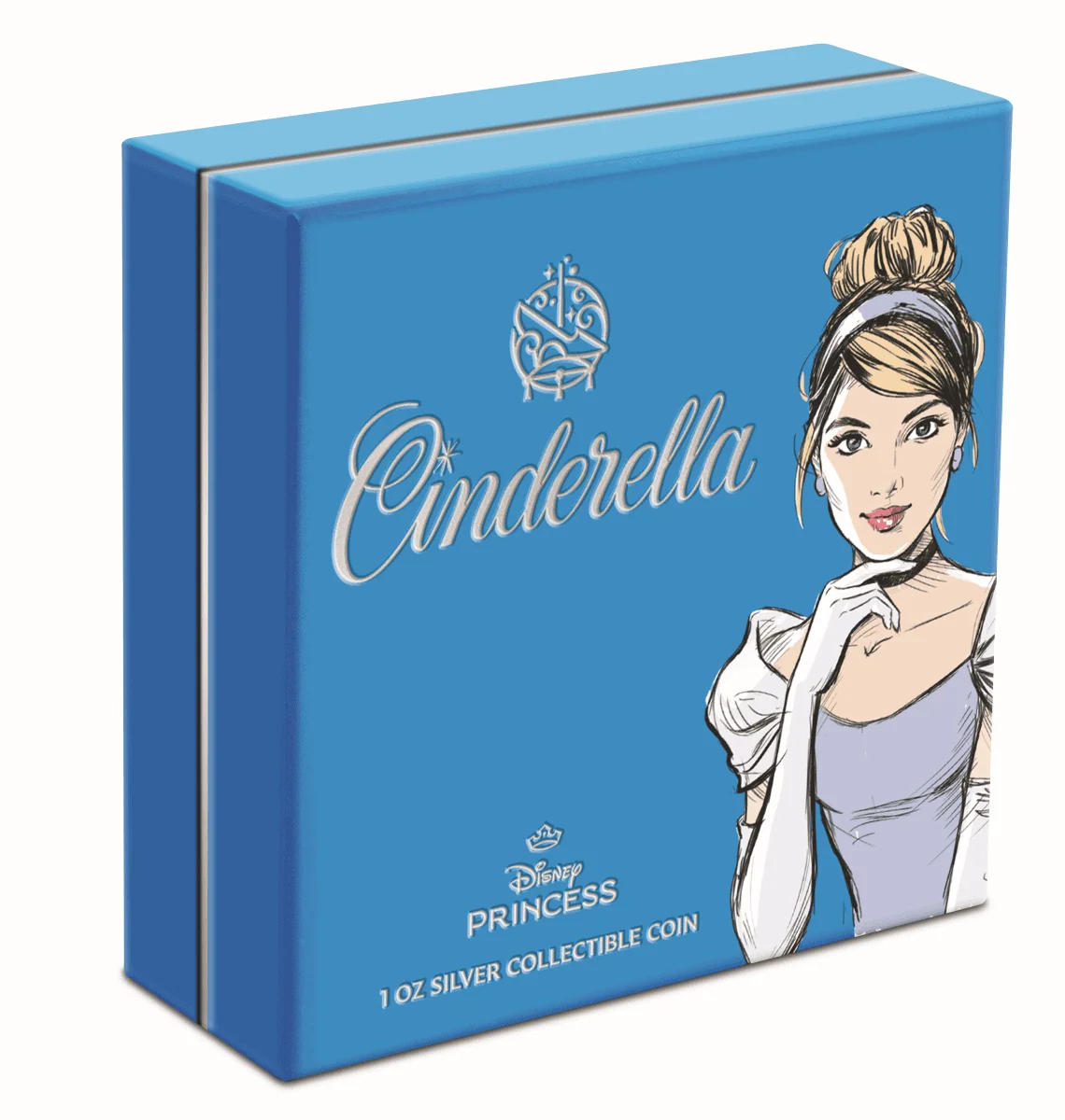 Erie Gold And Silver | 2024 Niue Disney Princess Cinderella 1 oz Silver ...
